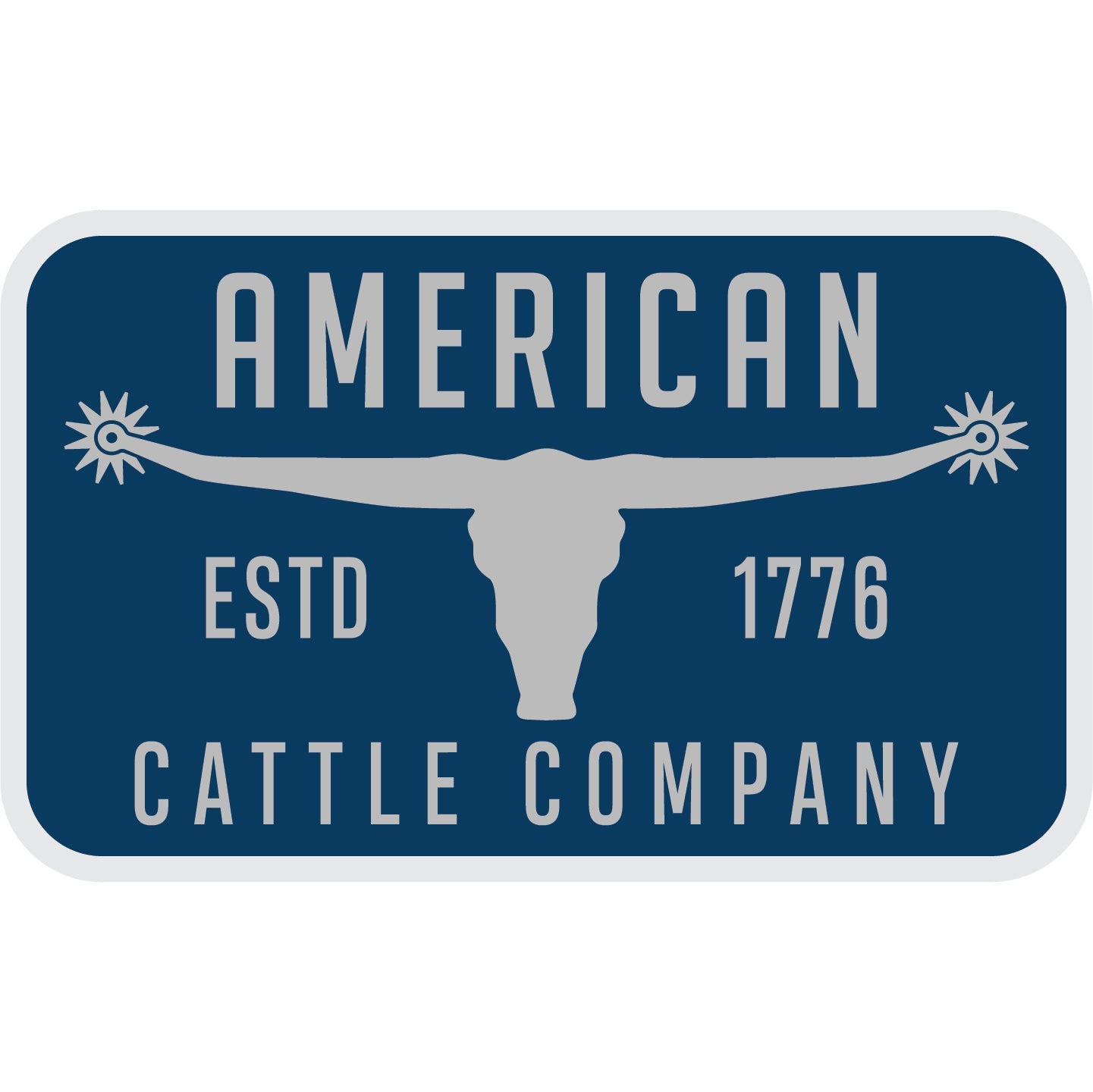 Bull Spurs Decal – American Cattle Co